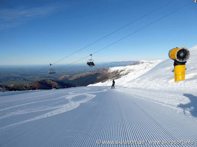 Piste map for Mount Hutt | FindSkiHolidays.com