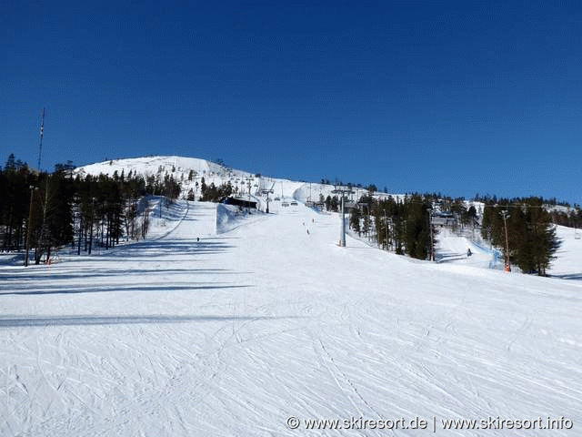 Piste map for Pyhä-Luosto | FindSkiHolidays.com