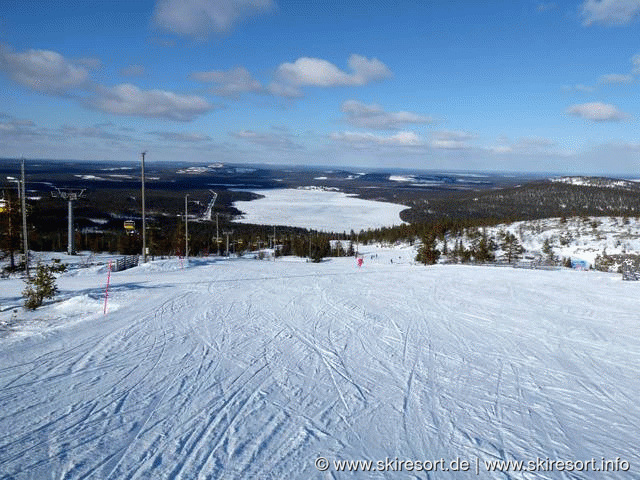 Piste map for Pyhä-Luosto | FindSkiHolidays.com