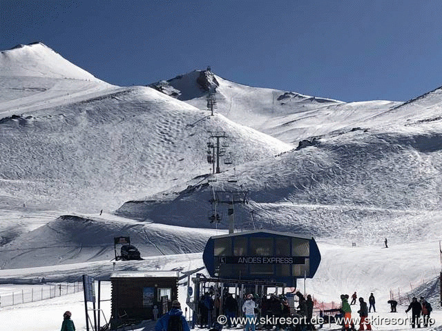 Piste map for Valle Nevado | FindSkiHolidays.com