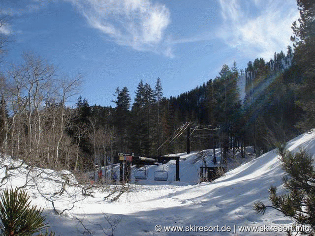 Pistkarta för Mount Rose | AlltOmSkidresor.se