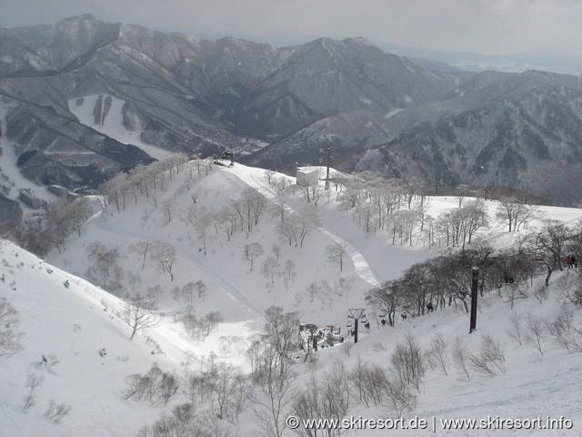 Piste map for Naeba | FindSkiHolidays.com