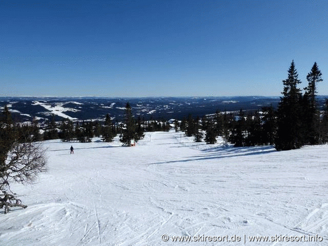 Piste map for Trysil | FindSkiHolidays.com