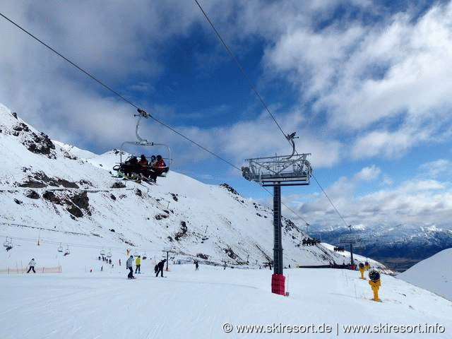 Piste map for The Remarkables | FindSkiHolidays.com