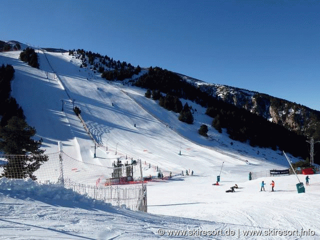 Piste map for La Molina | FindSkiHolidays.com