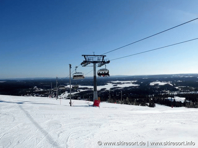 Piste map for Ruka | FindSkiHolidays.com