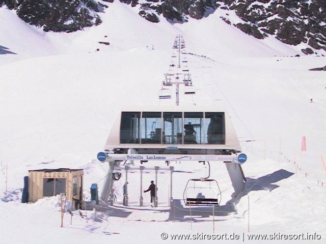 Piste map for Portillo | FindSkiHolidays.com