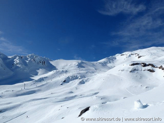 Piste map for Whakapapa (Mount Ruapehu)