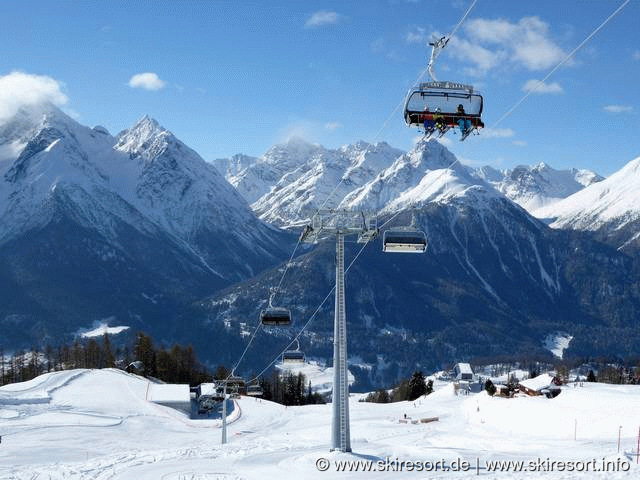 Piste map for Scuol | FindSkiHolidays.com