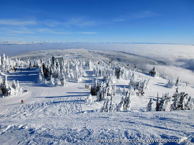 Piste map for Sun Peaks | FindSkiHolidays.com