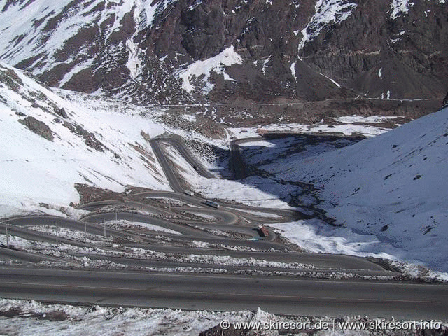 Piste map for Portillo | FindSkiHolidays.com