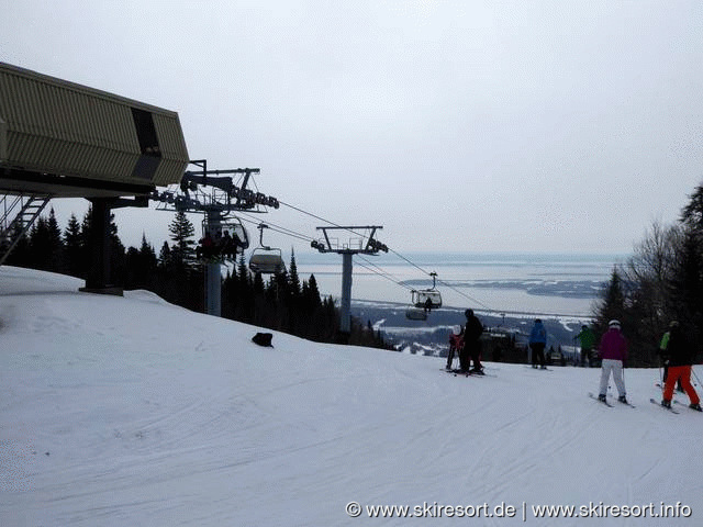 Piste map for Mont Sainte-Anne | FindSkiHolidays.com