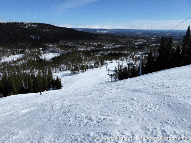 Piste map for Idre | FindSkiHolidays.com