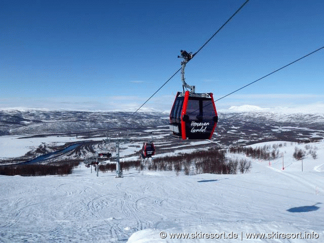 Karta Hemavan-Tärnaby | AlltOmSkidresor.se