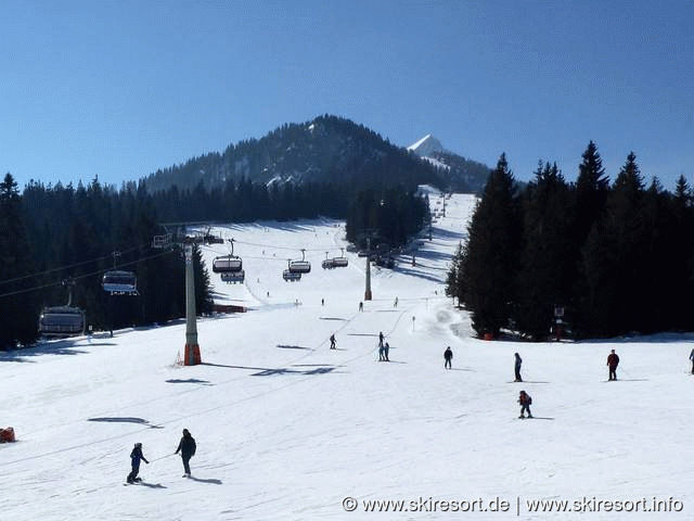 Piste map for Garmisch-Partenkirchen