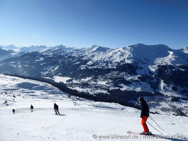 Piste map for Arosa | FindSkiHolidays.com