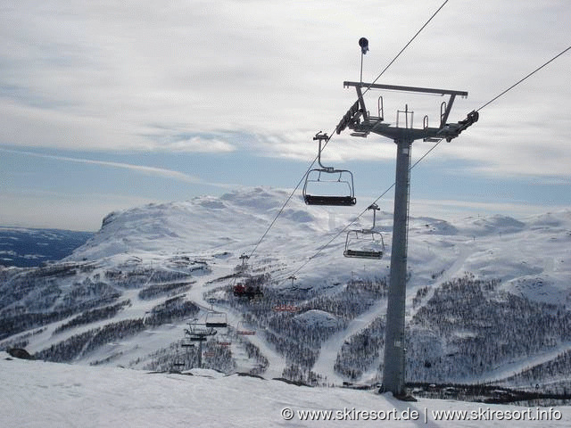 Piste map for Hemsedal | FindSkiHolidays.com